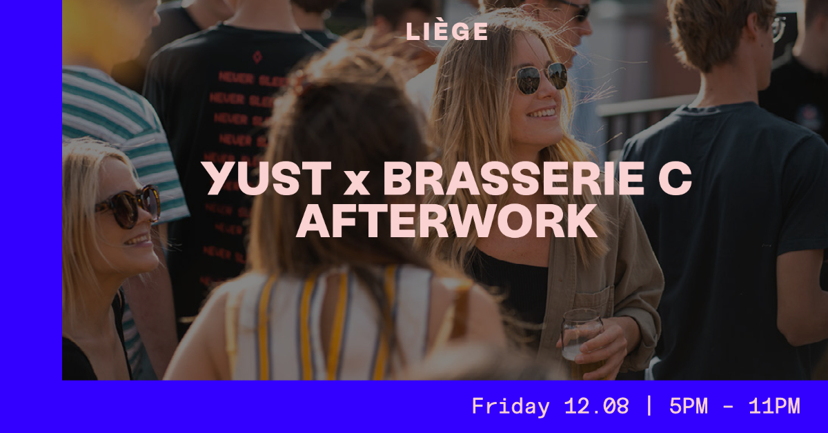 Afterwork liégeois sur le rooftop du Yust — #Liégeois