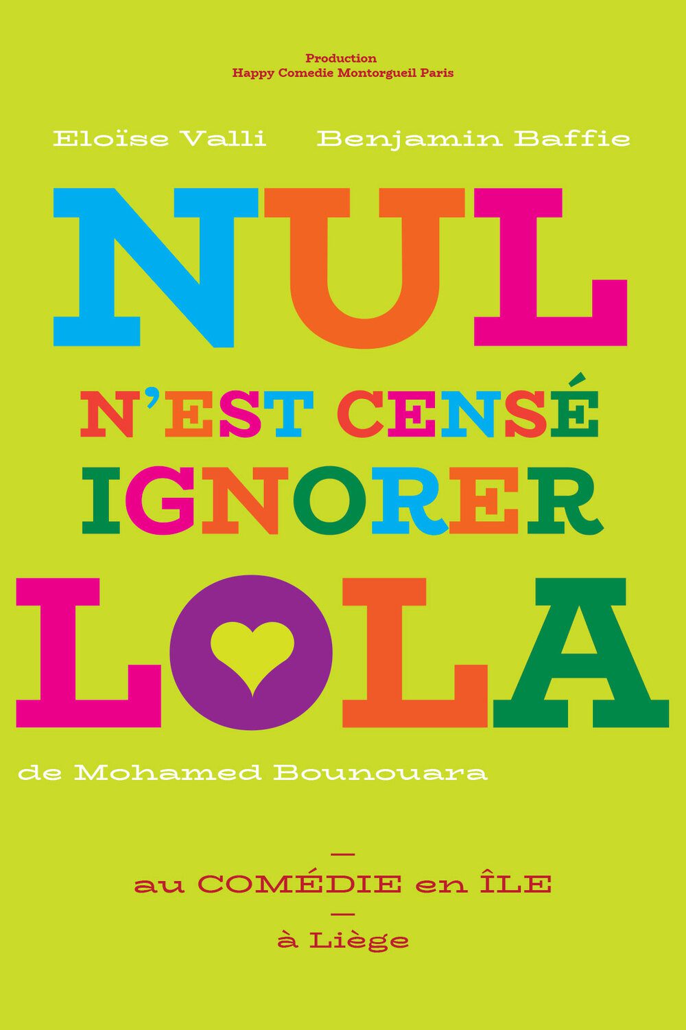 « Nul n’est censé ignorer Lola » — #Liégeois