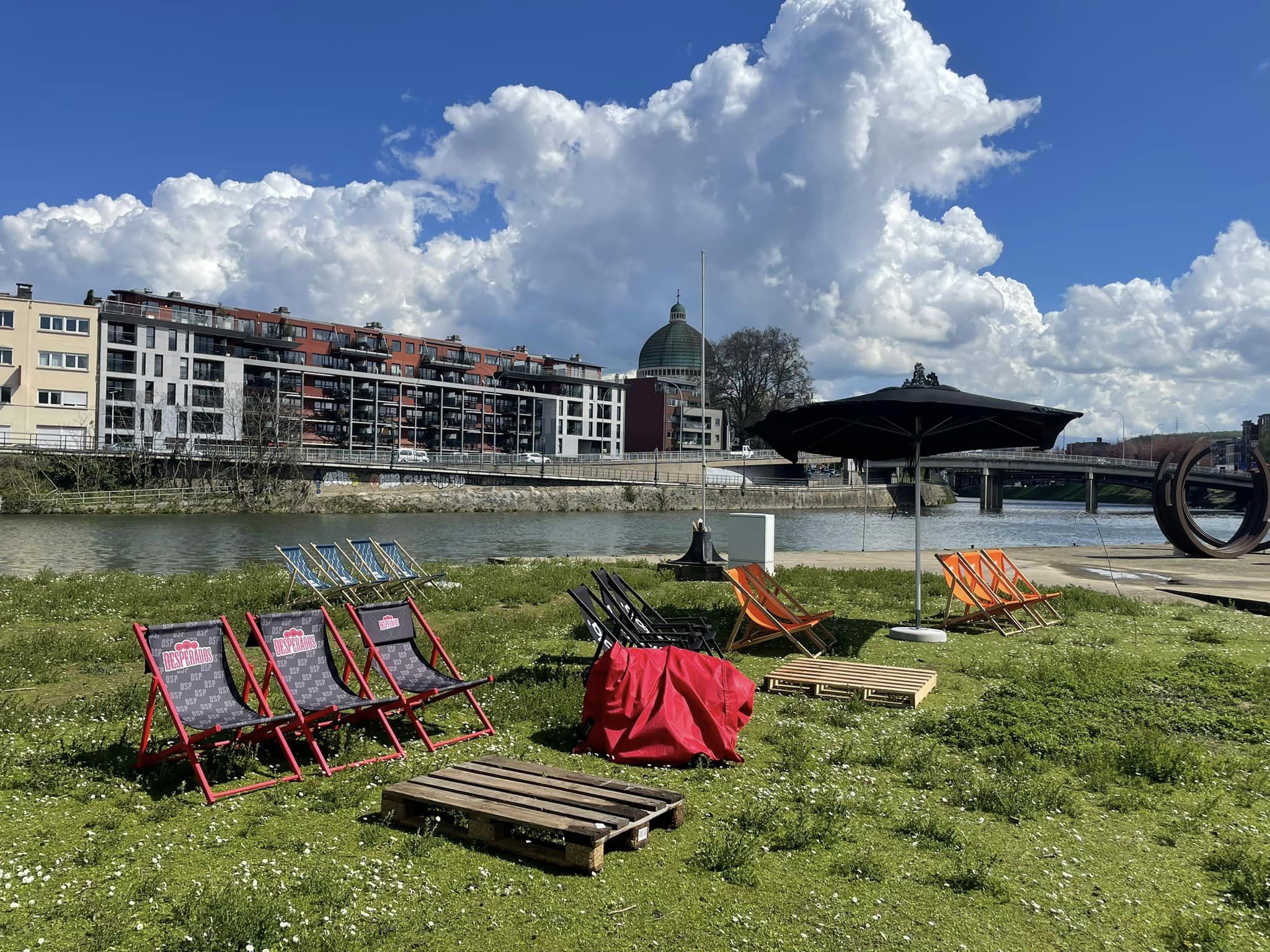 La « plage » de Liège à la Boverie : the new « place to be » ! — #Liégeois